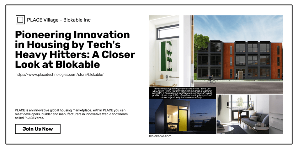 Pioneering Innovation in Housing by Tech’s Heavy Hitters: A Closer Look ...